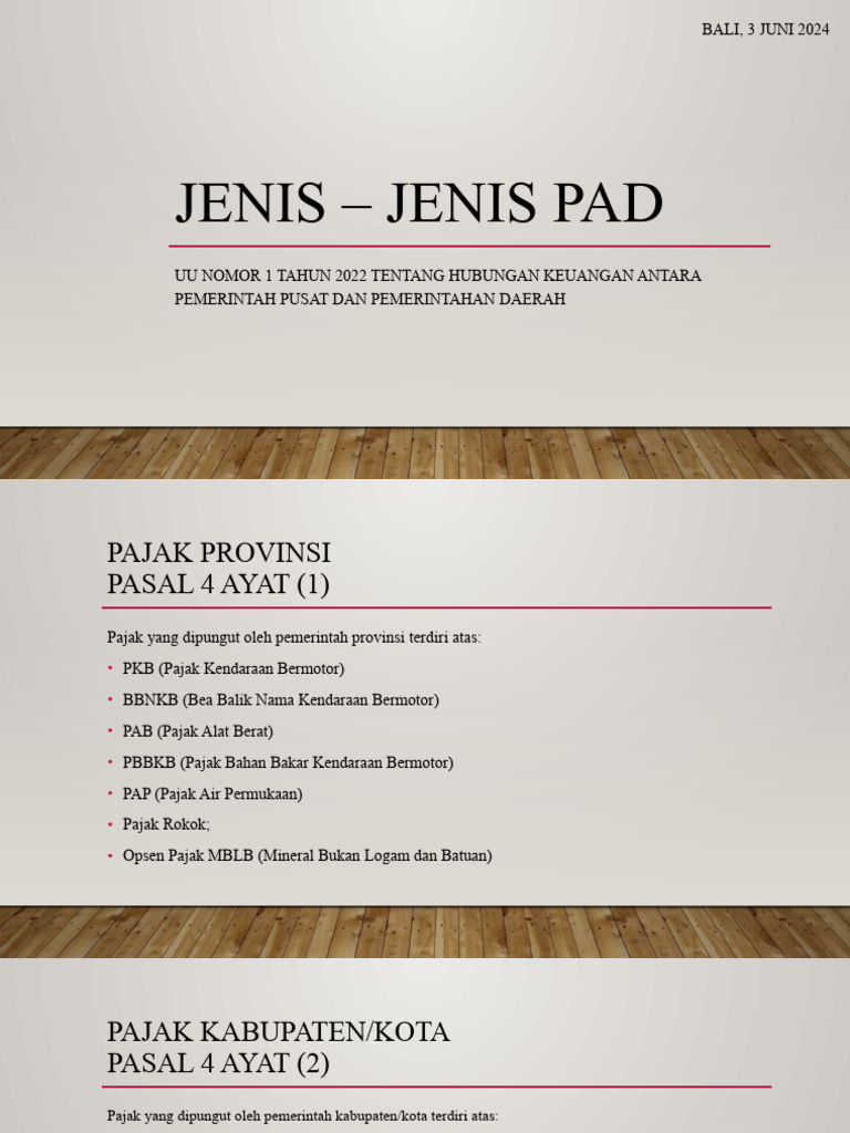 Jenis - Jenis Pad | PDF