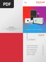 Polycab Solar Inverters for Rooftops | PDF