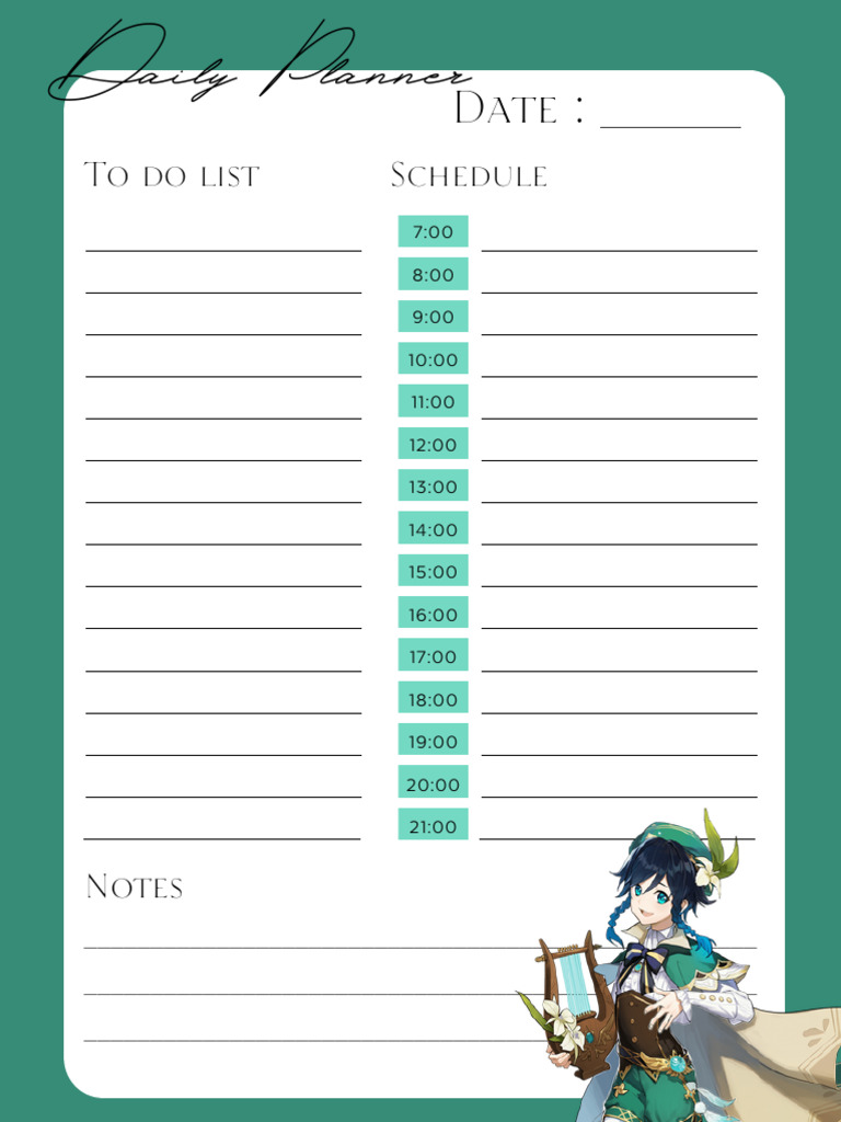 Venti Planner | PDF