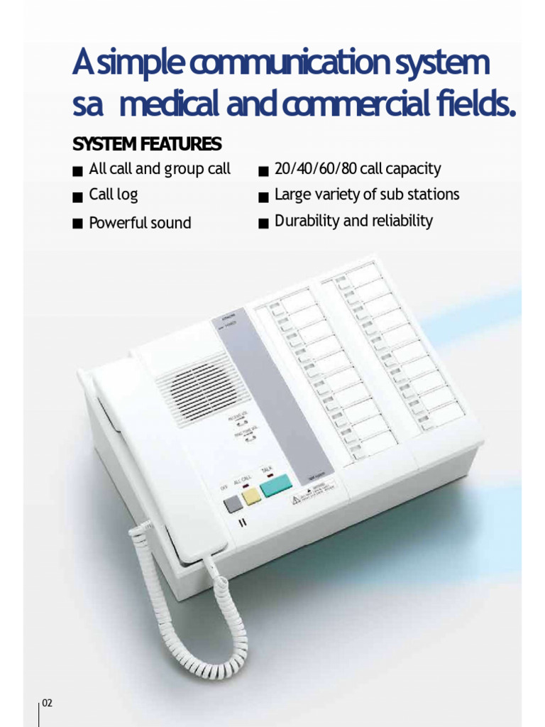 Brosur Nursecall | PDF | Nursing | Health Care