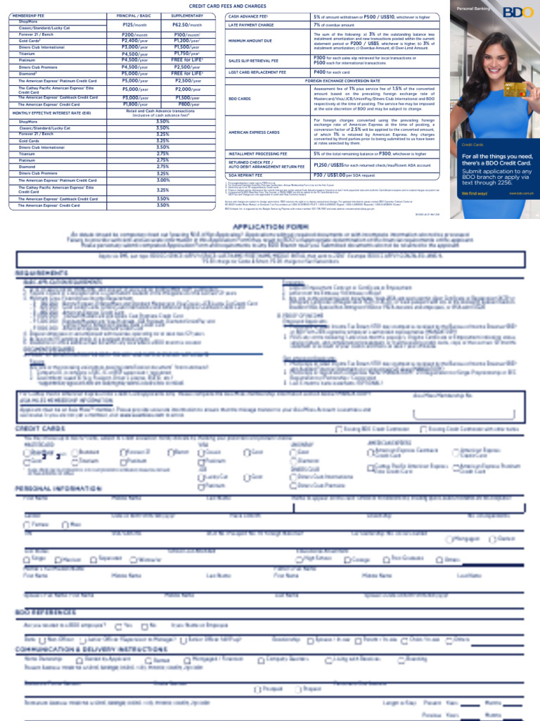 Consolidated Fillable May 2018 | PDF | Credit Card | American Express