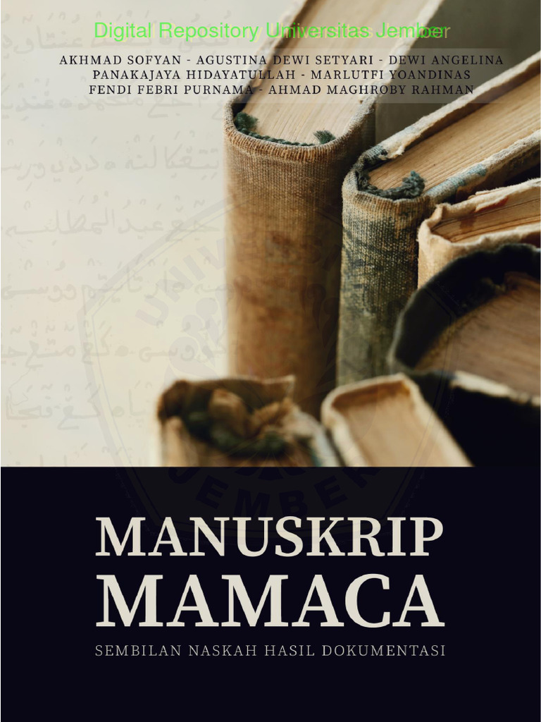 Dokumentasi Manuskrip Mamaca Situbondo | PDF