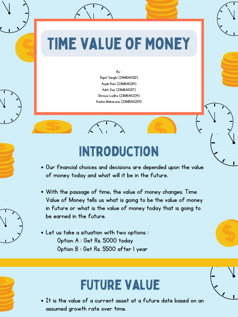 Time Value of Money | Download Free PDF | Discounting | Present Value