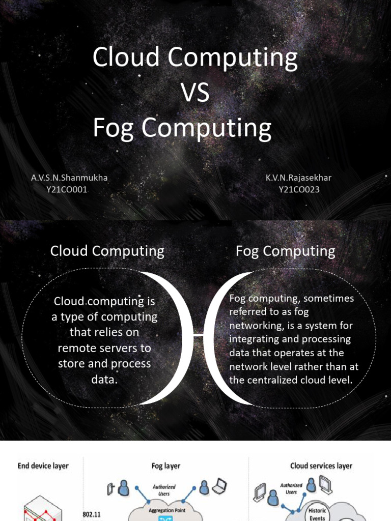 Cloud Computing Vs Fog Computing | PDF