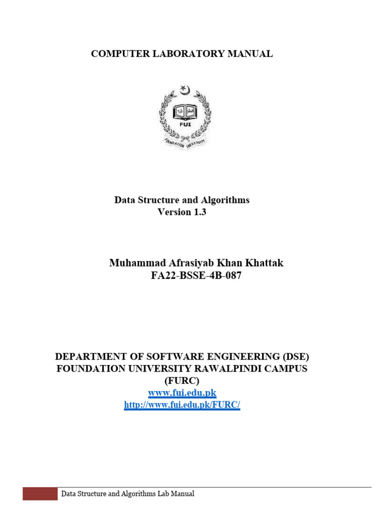 Data Structures Lab - Version 1.3 - Revision Summer 2023 | PDF | Integer (Computer Science ...