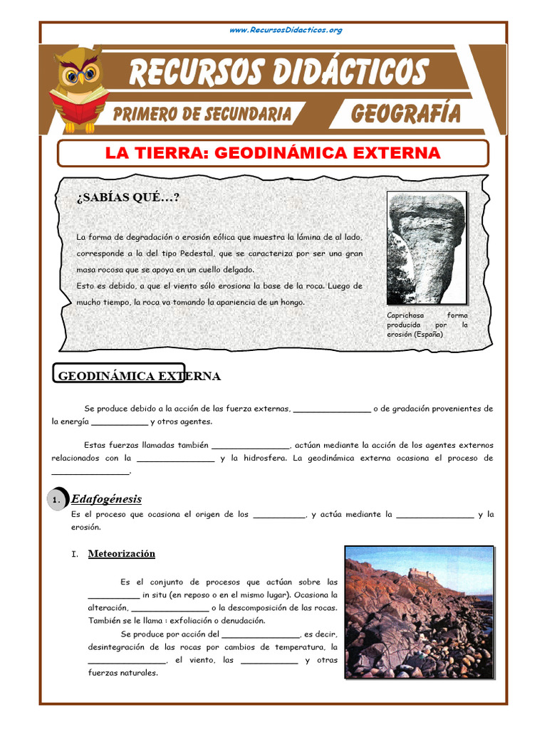 Geodinámica 2C | PDF | Suelo | Erosión