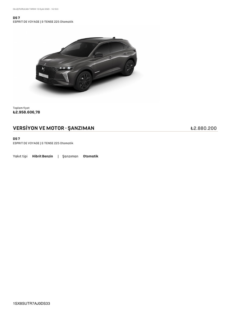 Araba Katalogu | PDF