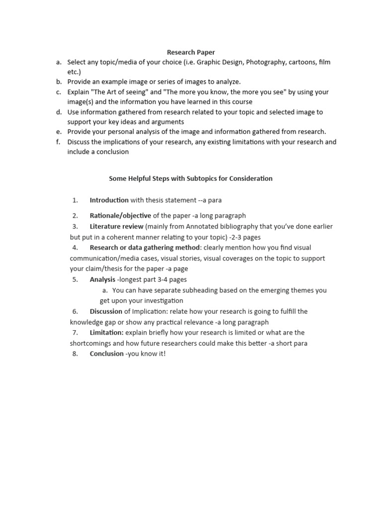 Analyzing Visual Media: Insights & Implications | PDF