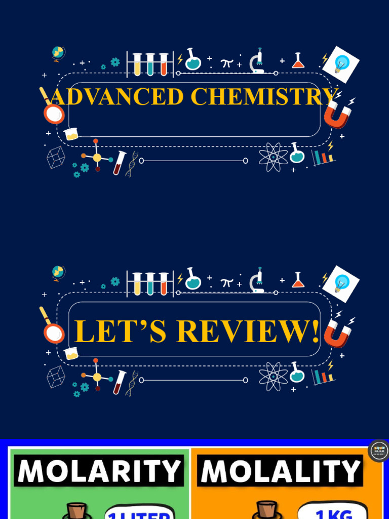 Advanced Chemistry: Mole Fraction Guide | PDF