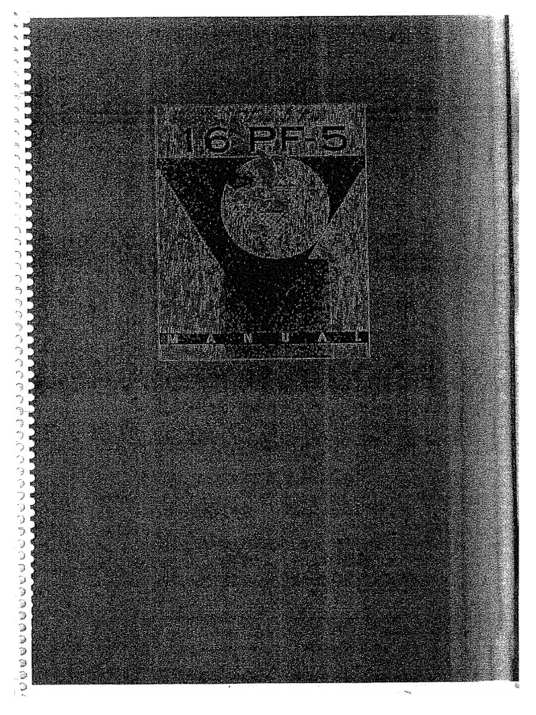 16 PF-5 | PDF