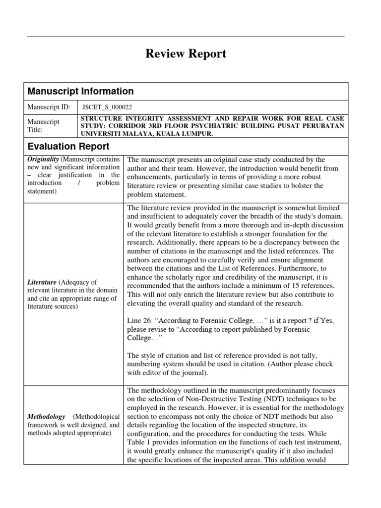 JSCET S 000022 ReviewReport2 | PDF | Methodology | Scientific Method
