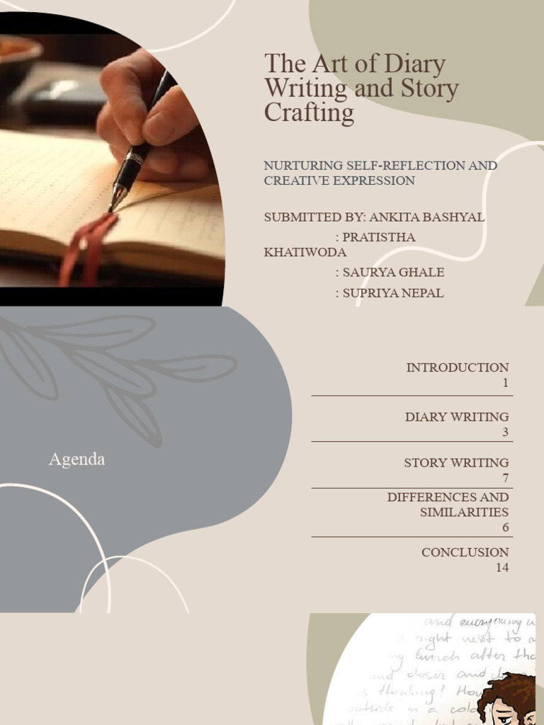Diary and Story Writing Essentials | PDF | Creativity | Diary