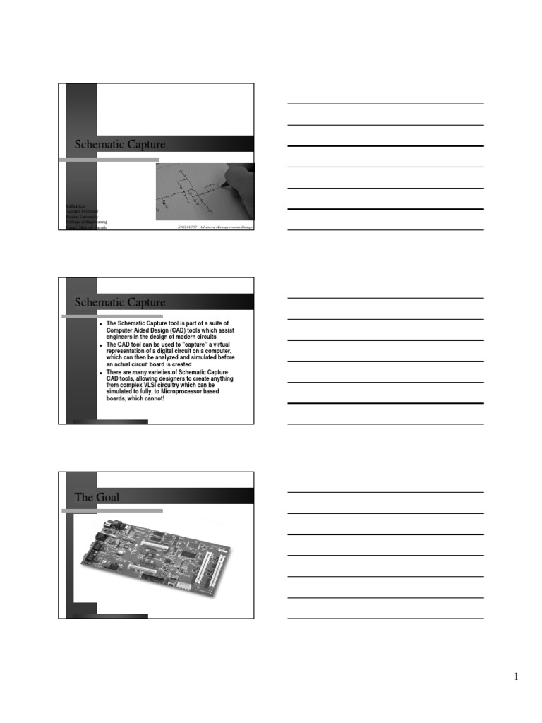 Schematic Capture | PDF | Electronic Circuits | Electronic Component