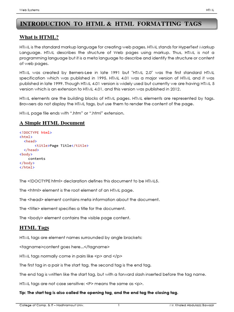 Html Pdf Html Element Html