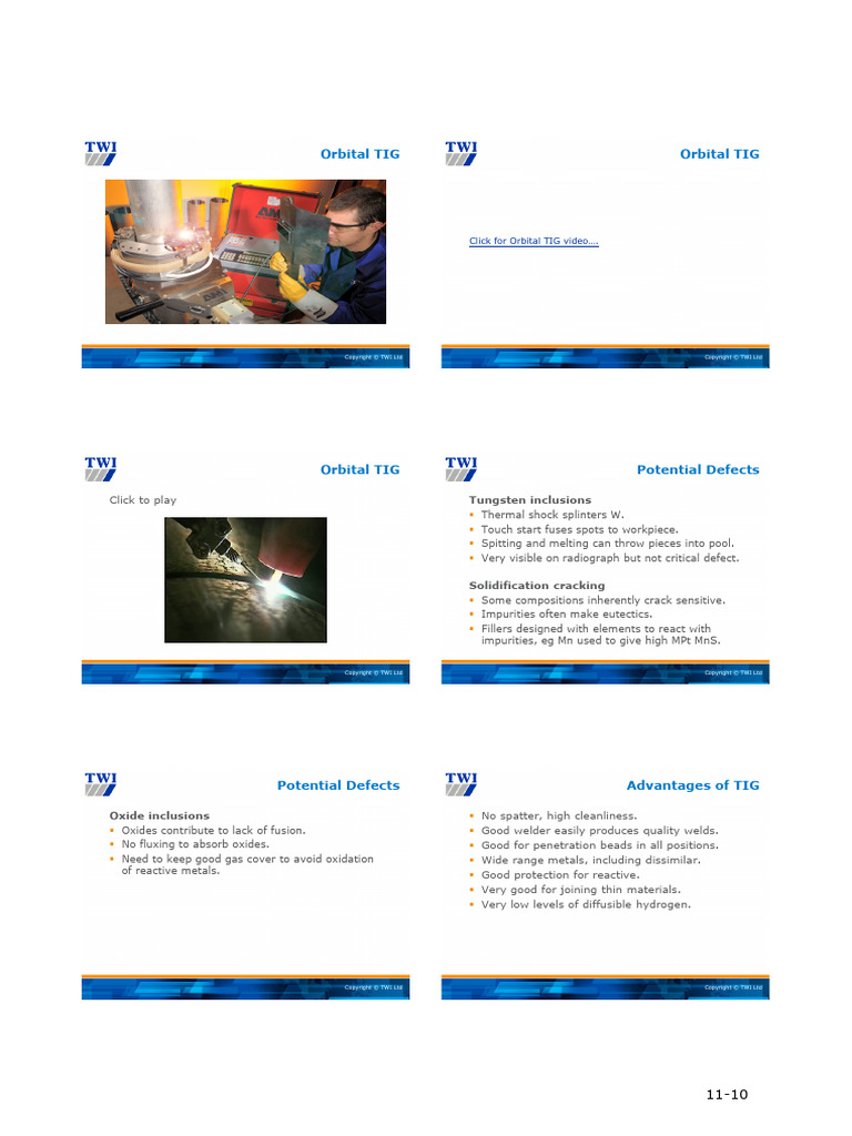 Silde - Cswip - 3.1 079 156 03 | PDF | Secondary Sector Of The Economy | Mechanical Engineering