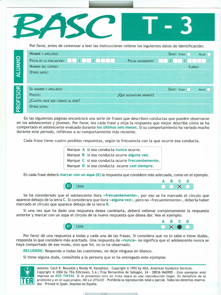 Basc (T-3) 0001 | PDF