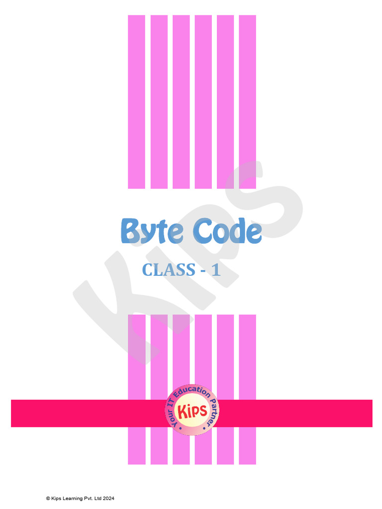 Byte Code 1 and 2 Answer Key | Download Free PDF | Computer Data ...