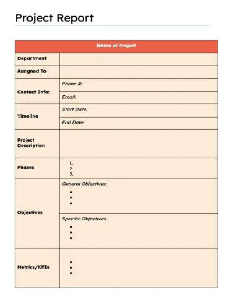 Project Report | PDF