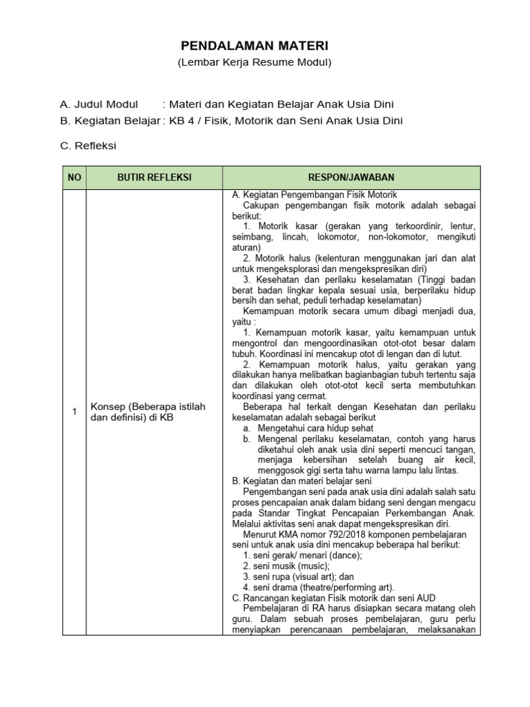 Resume Modul 2 KB 4 | PDF | Karier & Perkembangan | Pengembangan Diri