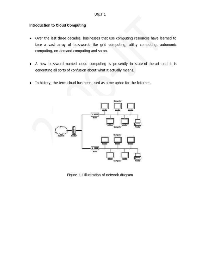 Cloud Computing Unit 1 Pdf Cloud Computing Parallel Computing