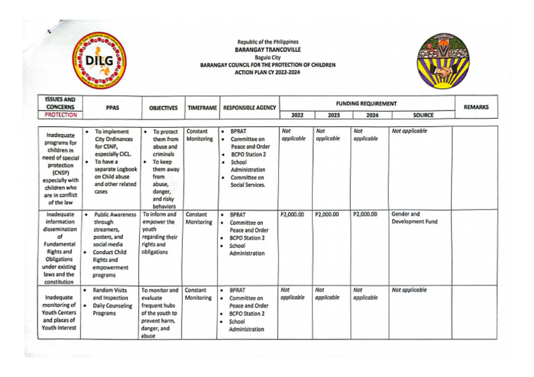 Bcpc-Action-Financial-Plan 4 | PDF