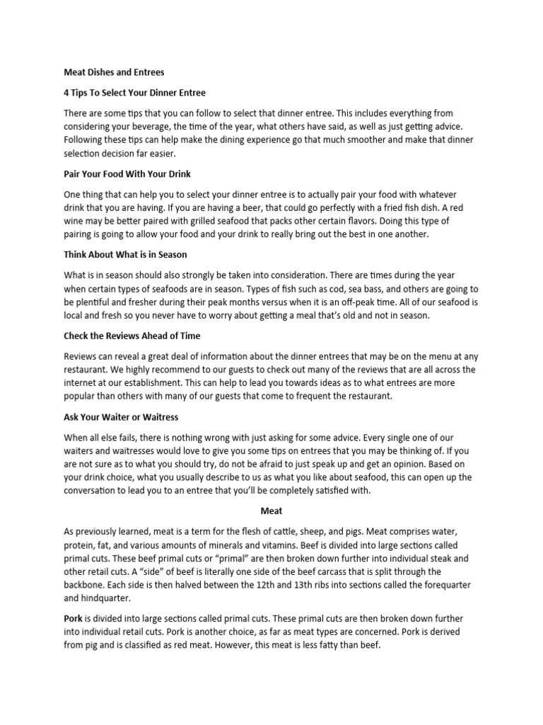 Tle Reviewer And Coverage Of Exam Pdf Beef Grilling