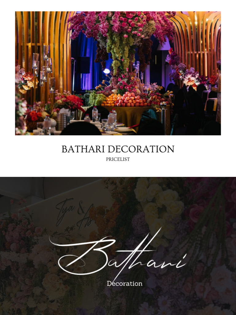 Bathari Dekorasi | PDF