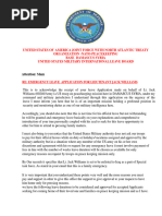 Military Leave Format-1 | PDF | Peacekeeping | Nato