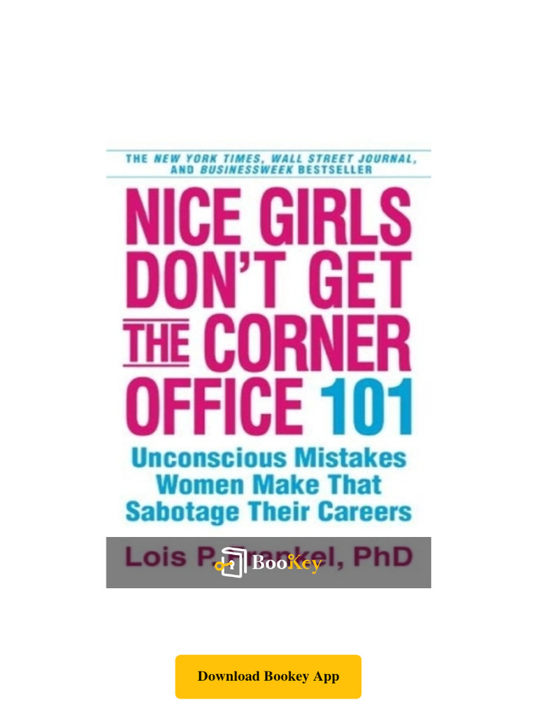 Nice Girls Don't Get The Corner Office | PDF | Communication ...