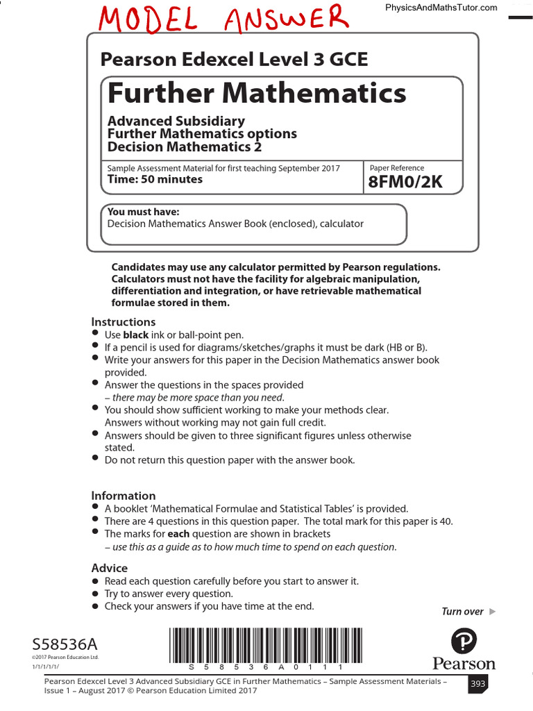 Sample MA | PDF | Mathematics | Applied Mathematics