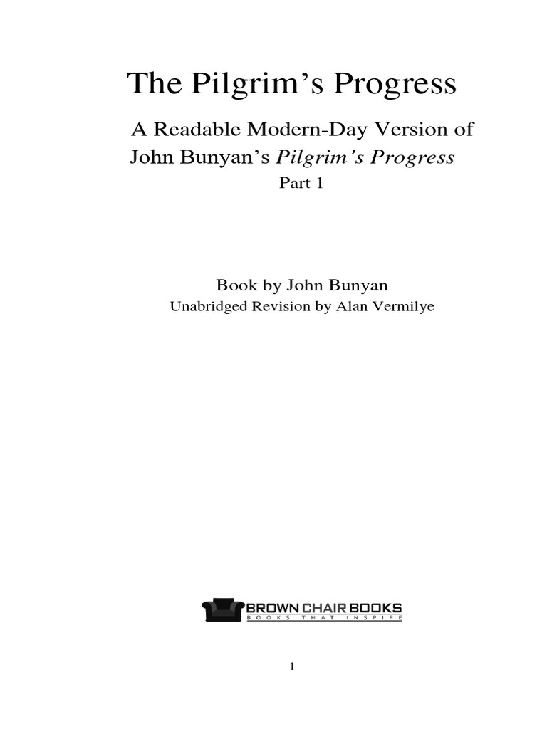 The Pilgrims Progress Book Samplel | PDF | The Pilgrim's Progress