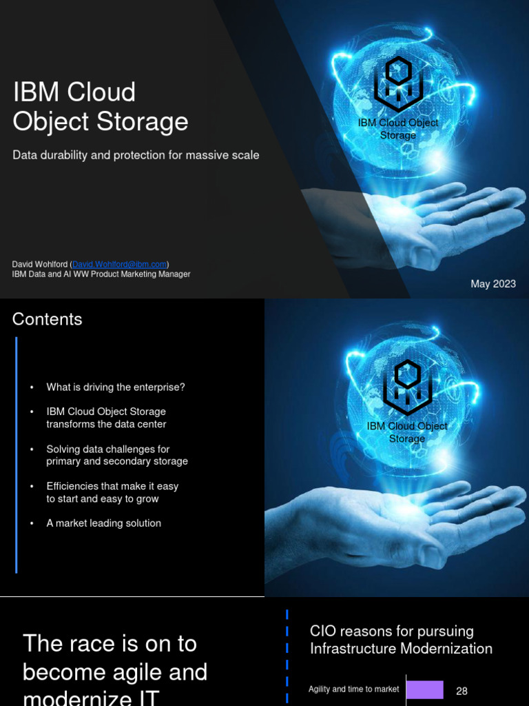 IBM Cloud Object Storage Solutions | PDF | Cloud Computing | Backup