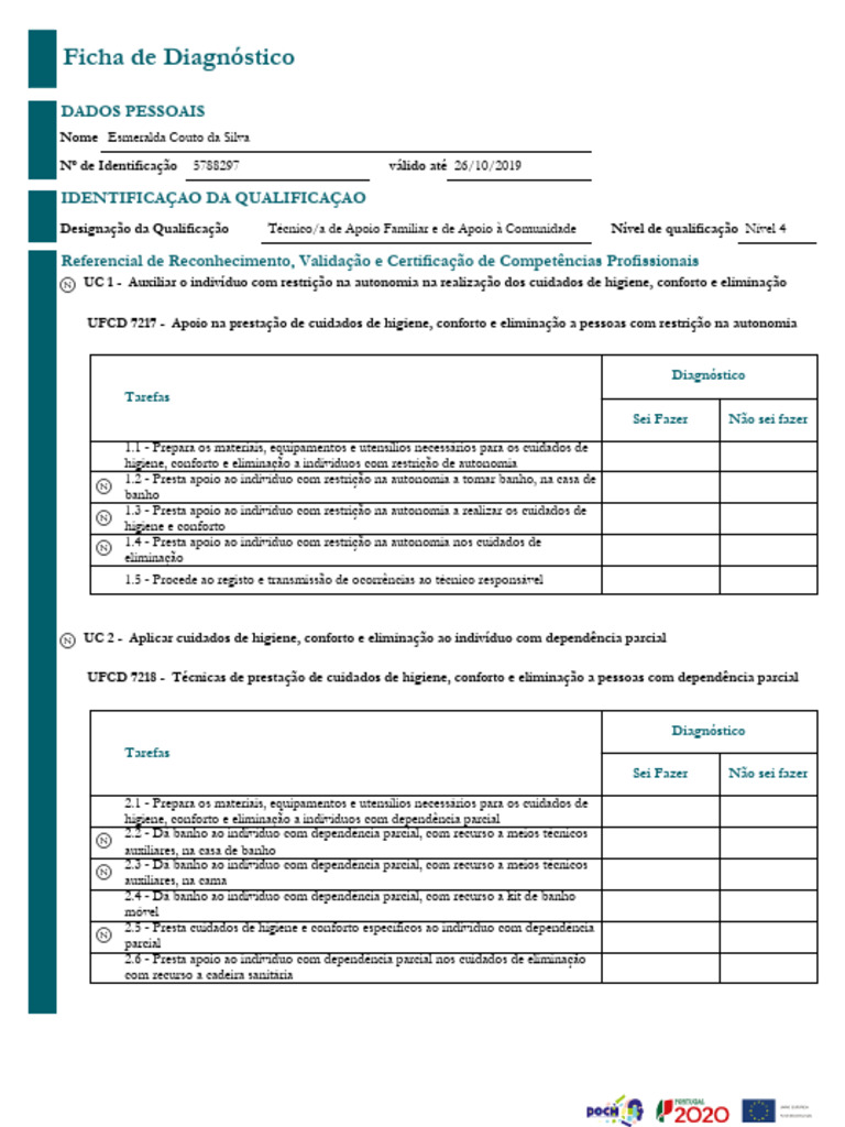 Ficha Diagnóstico Pdf