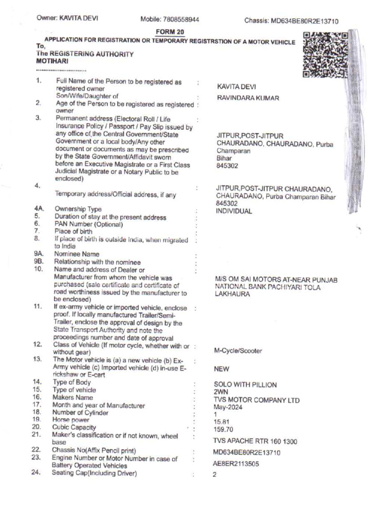 Form 20 | PDF