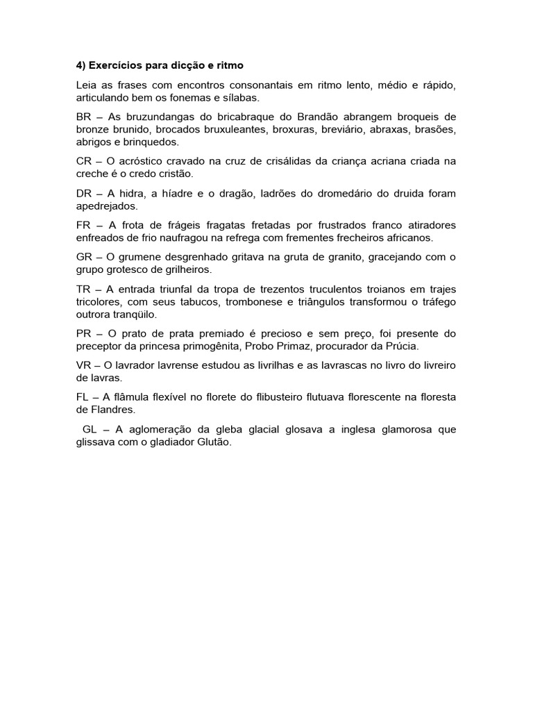 Exercicios Ritmo 2 | PDF