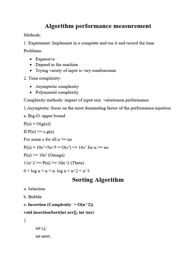 Algorithms | PDF | Time Complexity | Computational Complexity Theory Algorithms | PDF | Time Complexity | Computational Complexity Theory