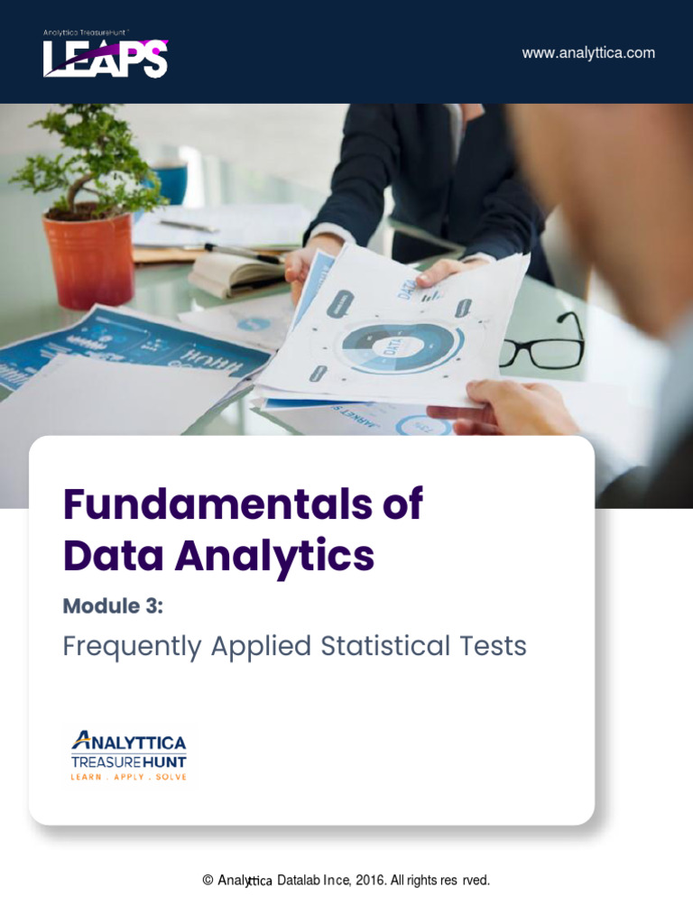 Fundamentals of Data Analytics FDA Module 3 Reading Material | PDF ...