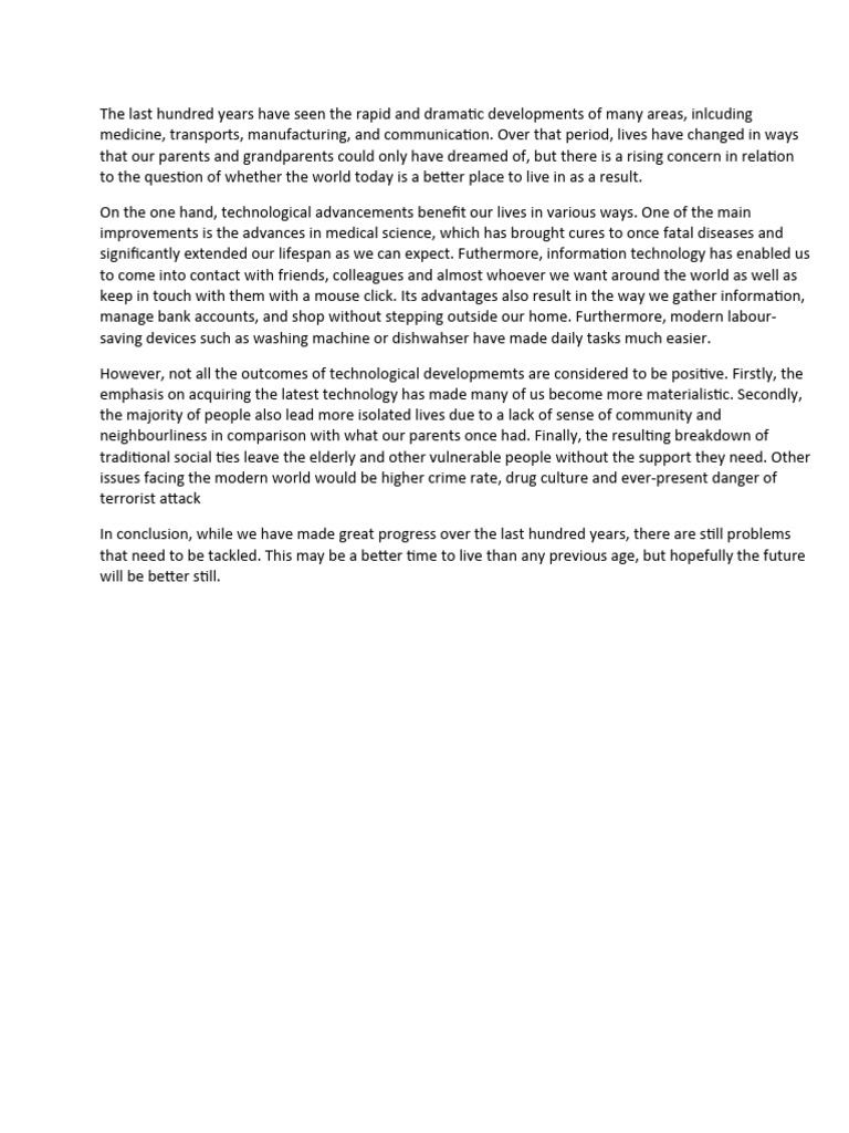 Technology - Pros and Cons | PDF