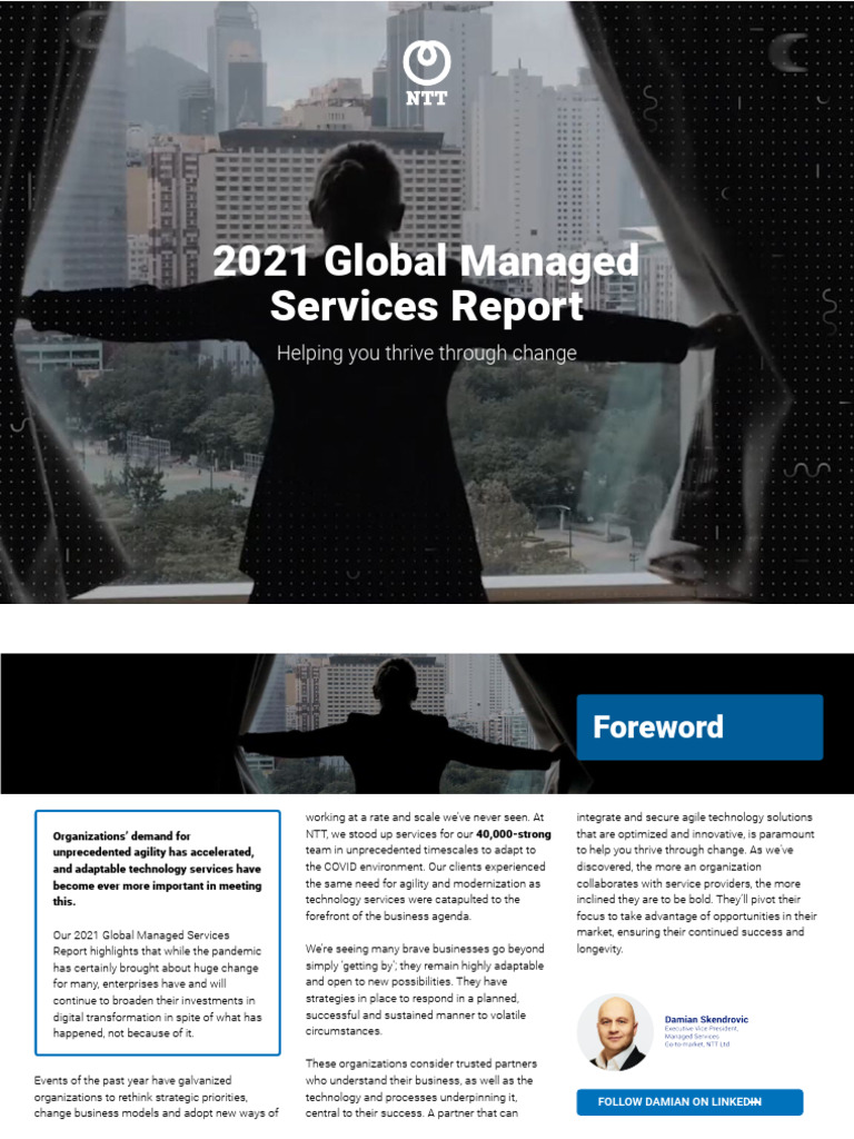 2021 Global Managed Services Report | PDF | Strategic Management ...