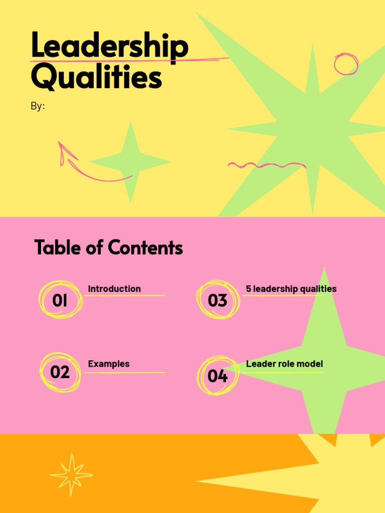 Leadership Qualities | PDF | Leadership | Cognition