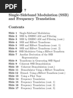DSB SSB and VSB Modulation | PDF | Science & Mathematics