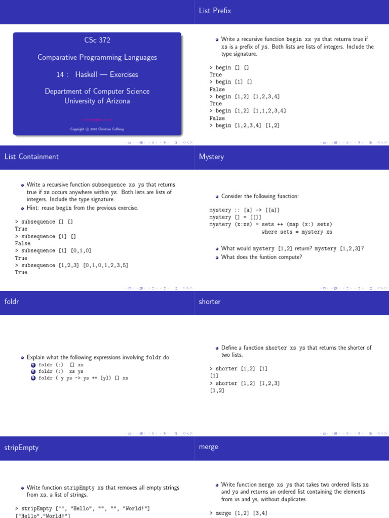 Handout 14 | PDF | Function (Mathematics) | Control Flow