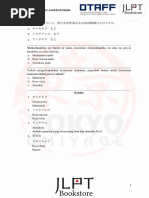 Soal JFT Basic Level Intermediate 10 | PDF