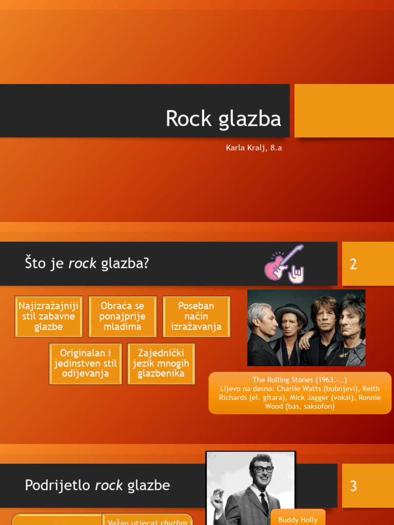 Rock Glazba, Karla Kralj | PDF
