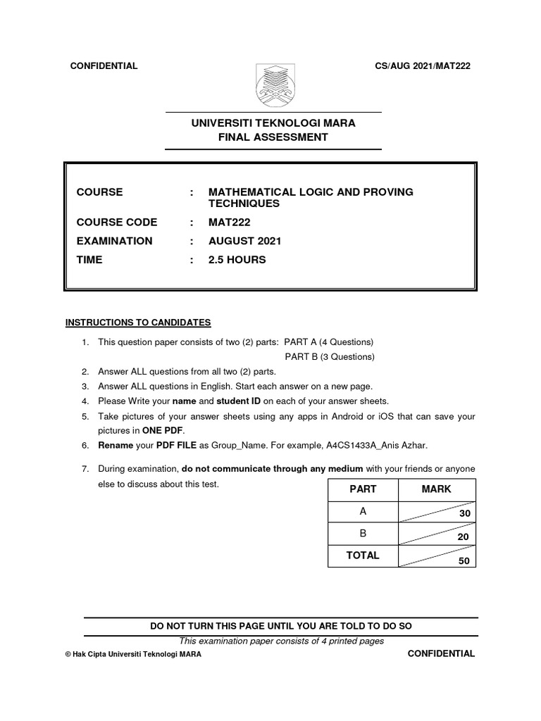 Faculty Computer Sciences and Mathematic 2021 Session 1 Pra Diploma ...