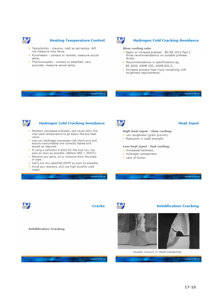 Silde - Cswip - 3.1 079 156 46 | PDF | Heat | Industrial Processes