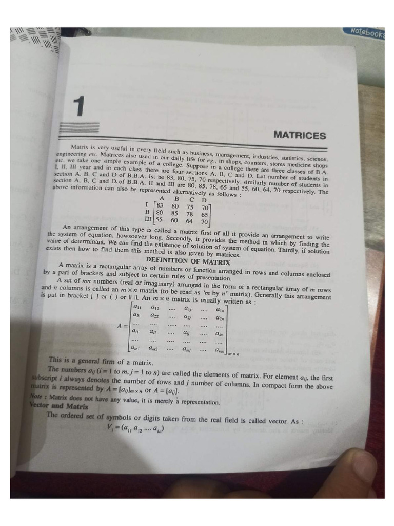 Matrix | PDF