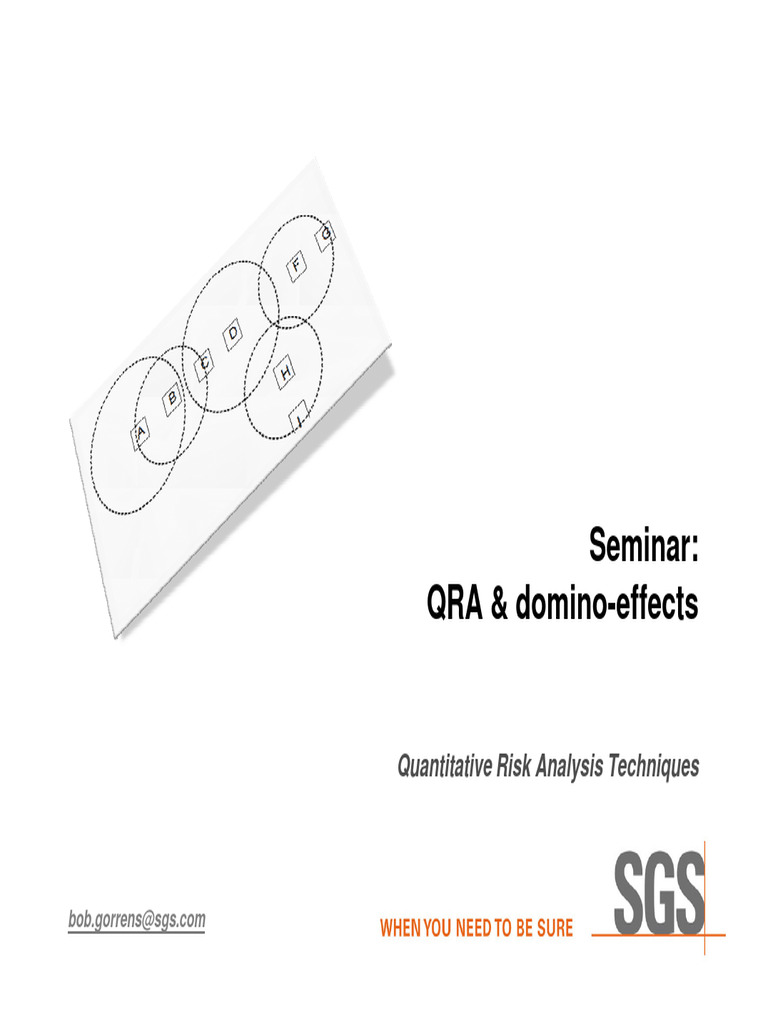 Seminar Domino-Effects in QRA | PDF | Safety