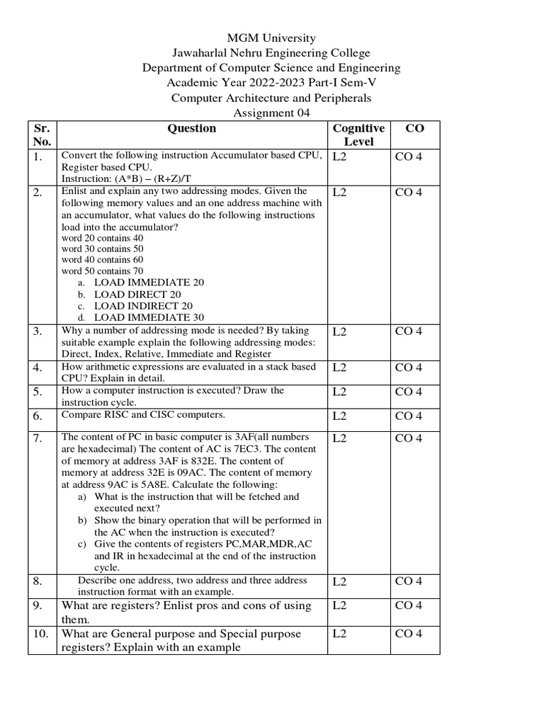 Assignment Unit 04 Pdf Central Processing Unit Office Equipment 