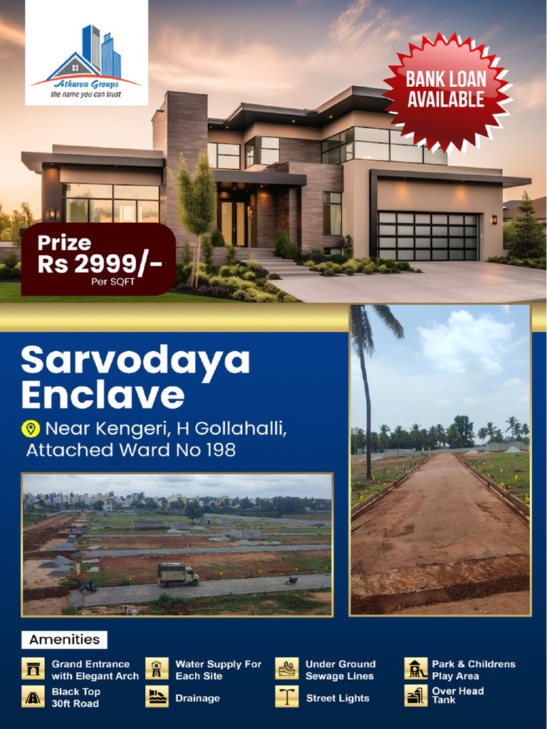 Sarvodaya Enclave Brochure | PDF